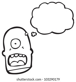 Cartoon Cyclops Head Stock Illustration 103290179 | Shutterstock