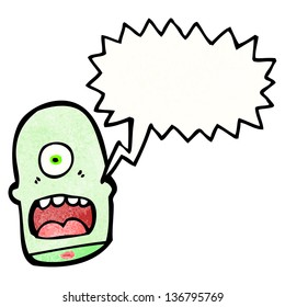 Cartoon Cyclops Head Stock Vector (Royalty Free) 120896044