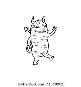 Cartoon Dancing Devil Stock Illustration 113638921 | Shutterstock