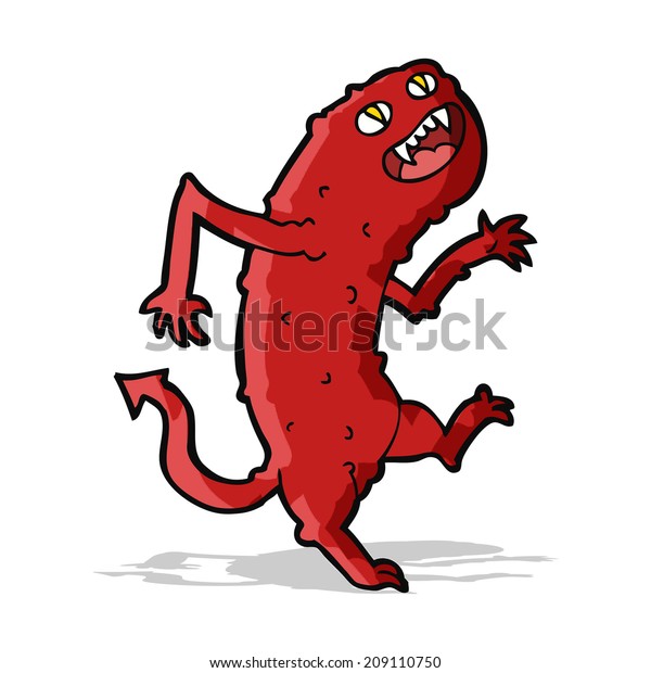 Cartoon Dancing Monster Stock Illustration 209110750 | Shutterstock