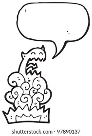 Cartoon Devil Speech Bubble Stock Illustration 97890137 | Shutterstock