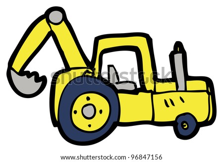 Cartoon Digger Stock Illustration 96847156 - Shutterstock