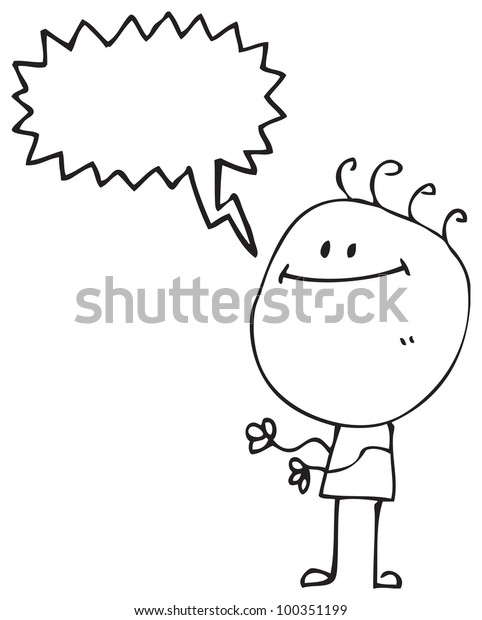 Cartoon Doodle Man Stock Illustration 100351199 | Shutterstock
