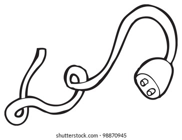 Cartoon Electrical Plug Stock Illustration 98870945 | Shutterstock