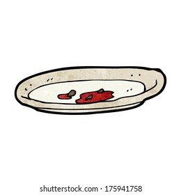 Cartoon Empty Plate Stock Vector (Royalty Free) 202604767