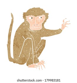 Cartoon Evil Monkey Stock Illustration 179983181