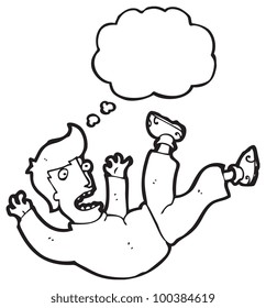 Cartoon Falling Man Stock Illustration 103288115 | Shutterstock