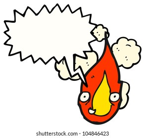 Cartoon Fire Character Stock Illustration 104846423 | Shutterstock