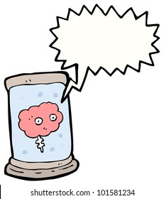 Cartoon Floating Brain Stock Illustration 101581234 | Shutterstock
