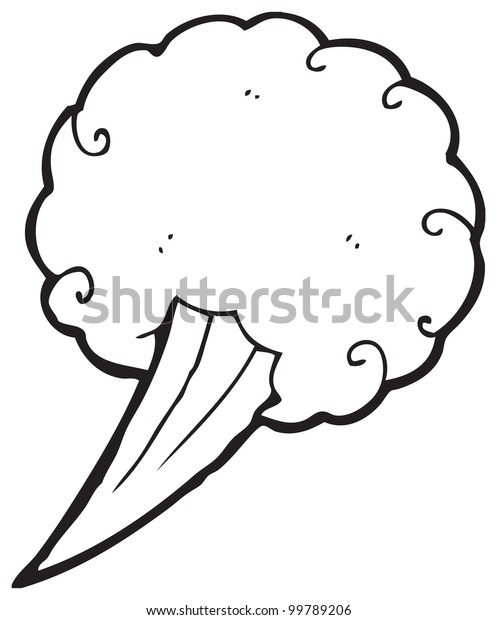 Cartoon Gust Wind Stock Illustration 99789206 | Shutterstock