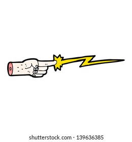 Cartoon Hand Casting Spell Stock Illustration 139636385 | Shutterstock
