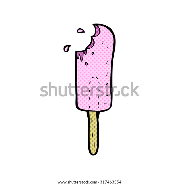 Cartoon Ice Lolly Stock Illustration 317463554