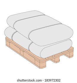 Cartoon Image Construction Materials Stock Illustration 183972302 ...