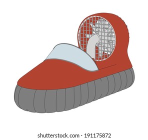 Cartoon Image Hover Craft Stock Illustration 191175872 | Shutterstock