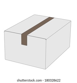Cartoon Image Post Package Stock Illustration 180328622 | Shutterstock