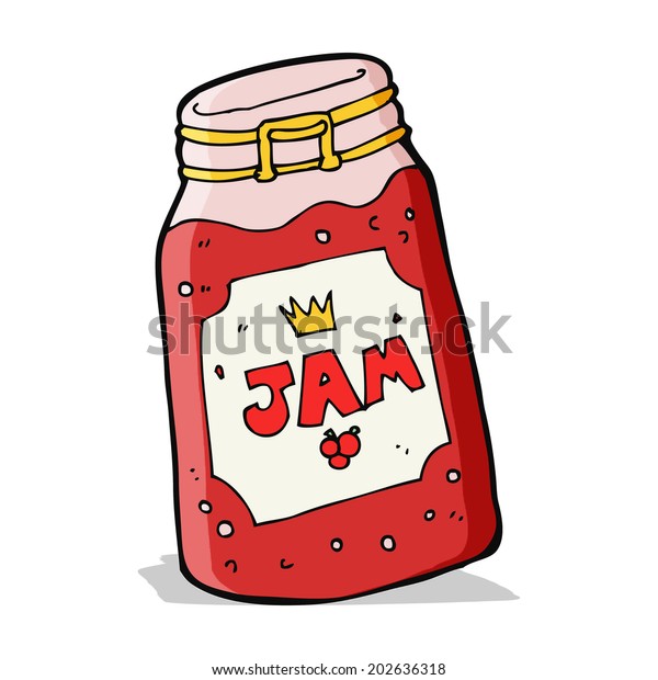 Cartoon Jar Jam Stock Illustration 202636318 | Shutterstock