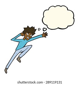 Cartoon Jumping Man Stock Illustration 289119131 | Shutterstock
