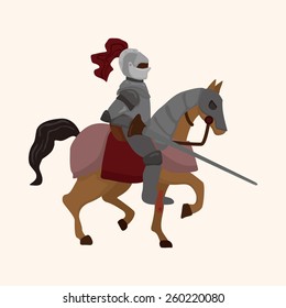 Cartoon Knight Stock Illustration 260220080 | Shutterstock