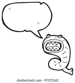 Cartoon Leech Stock Vector (Royalty Free) 126675209