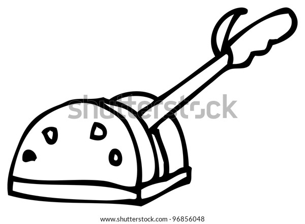 Cartoon Lever Stock Illustration 96856048