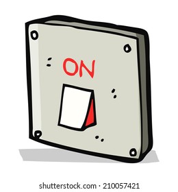 Cartoon Light Switch Stock Illustration 210057421 | Shutterstock