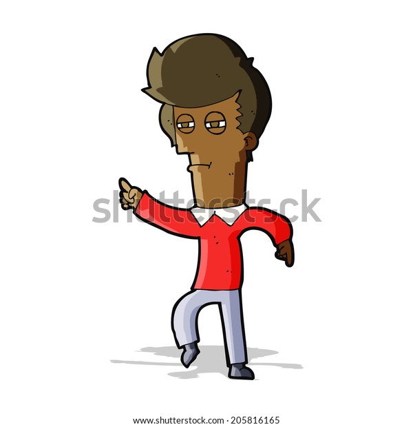 Cartoon Man Accusing Stock Illustration 205816165 | Shutterstock