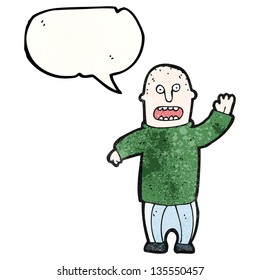 Cartoon Man Explaining Stock Illustration 135550457 | Shutterstock