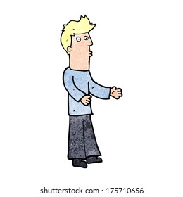 Cartoon Man Explaining Stock Illustration 175710656 | Shutterstock