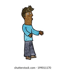 Cartoon Man Explaining Stock Illustration 199011170 | Shutterstock