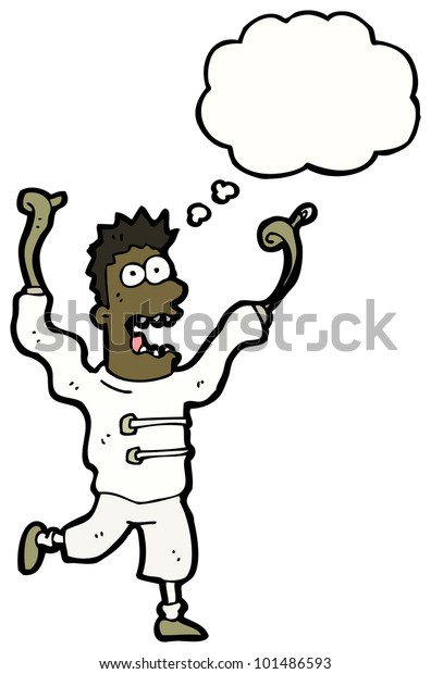 Cartoon Man Straight Jacket Stock Illustration 101486593 | Shutterstock