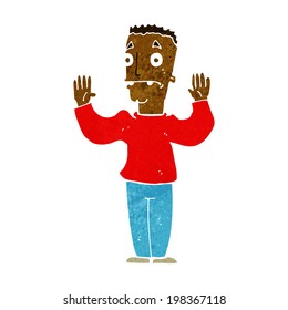 Cartoon Man Surrendering Stock Illustration 459870448 | Shutterstock