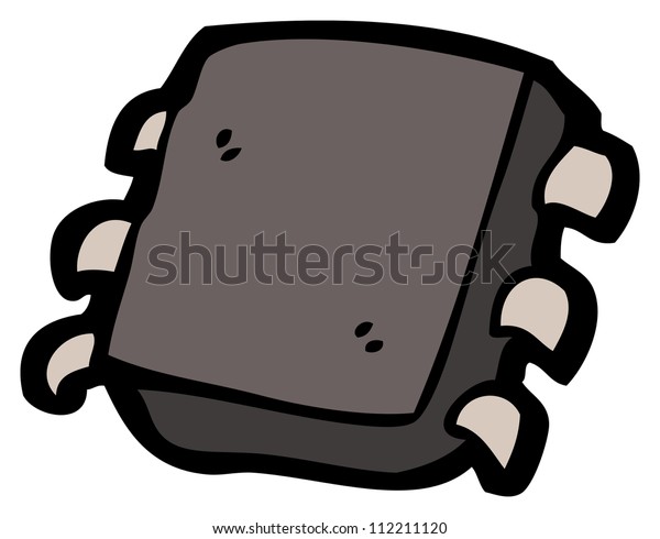 Cartoon Microchip Stock Illustration 112211120