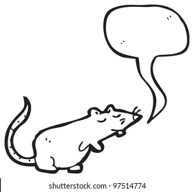 Cartoon Mouse Squeaking Stock Illustration 97514774 | Shutterstock