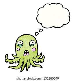 Cartoon Octopus Crying Stock Illustration 132280349 | Shutterstock