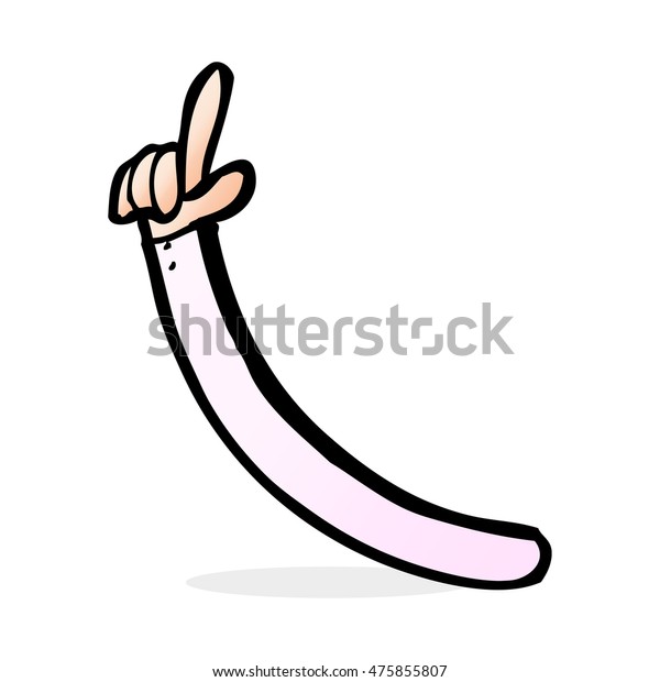 Cartoon Pointing Arm Stock Illustration 475855807 | Shutterstock