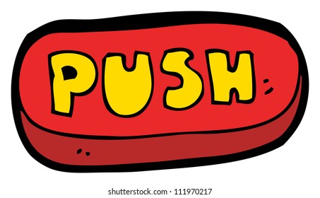 Cartoon Push Button Stock Illustration 111970217 | Shutterstock