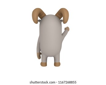 Cartoon Ram 3d Rendering Stock Illustration 1167268855 | Shutterstock