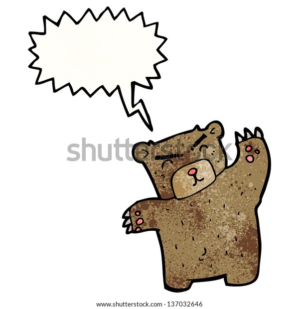 Cartoon Roaring Bear Stock Illustration 137032646 | Shutterstock