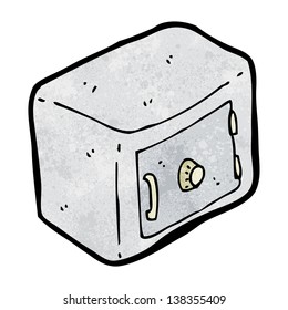 Cartoon Safe Stock Illustration 138353966