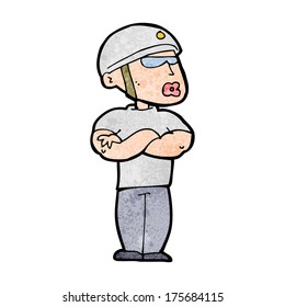 Cartoon Security Guard Stock Illustration 175684115 | Shutterstock