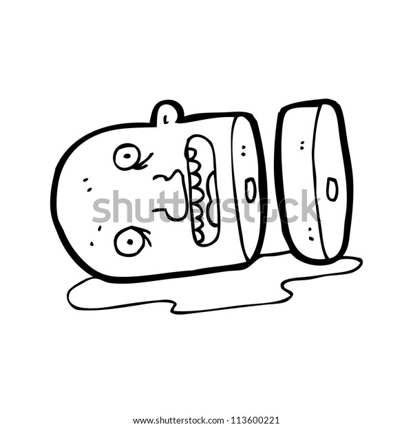 Cartoon Severed Head Stock Illustration 113600221 | Shutterstock