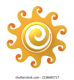 Cartoon Sun 3d Model Render Stock Illustration 2138685717 | Shutterstock