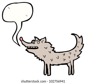 Cartoon Talking Wolf Stock Illustration 102756941 | Shutterstock