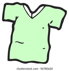 Cartoon Tee Stock Illustration 96785620