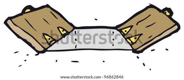 Cartoon Trap Door Stock Illustration 96862846 | Shutterstock