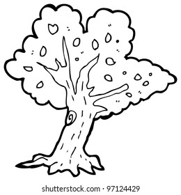 Cartoon Tree Stock Illustration 97941476