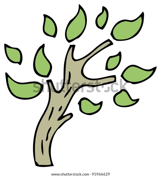 Cartoon Tree Sign Stock Illustration 95966629 | Shutterstock