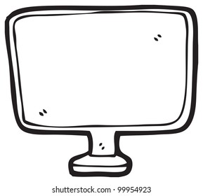 Cartoon Tv Screen Stock Illustration 99954923 | Shutterstock