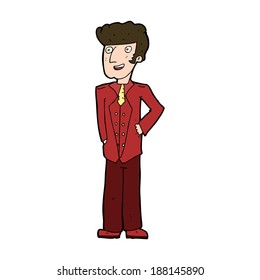 Cartoon Upperclass Man Stock Vector (Royalty Free) 203410444 | Shutterstock