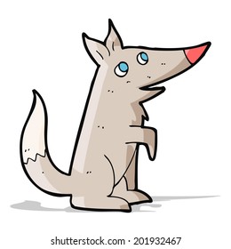 Cartoon Wolf Cub Stock Illustration 449913169 | Shutterstock
